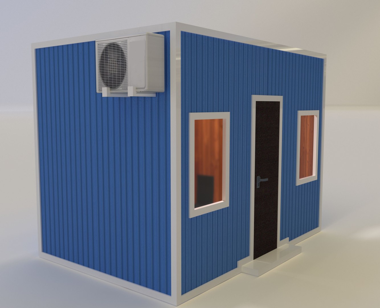 Office Container Model 3D Model - TurboSquid 1851611