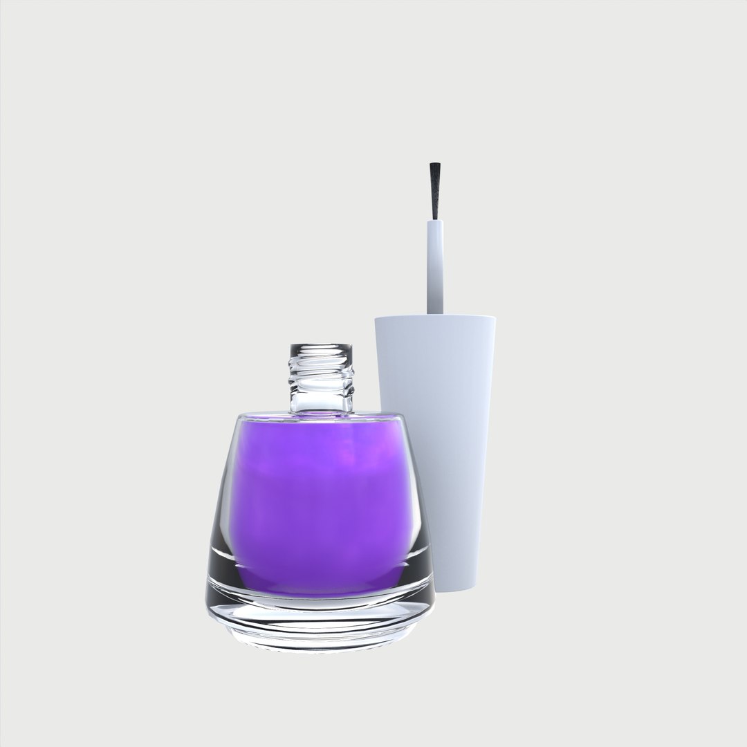 3D Model Nail Polish Set - TurboSquid 2375466