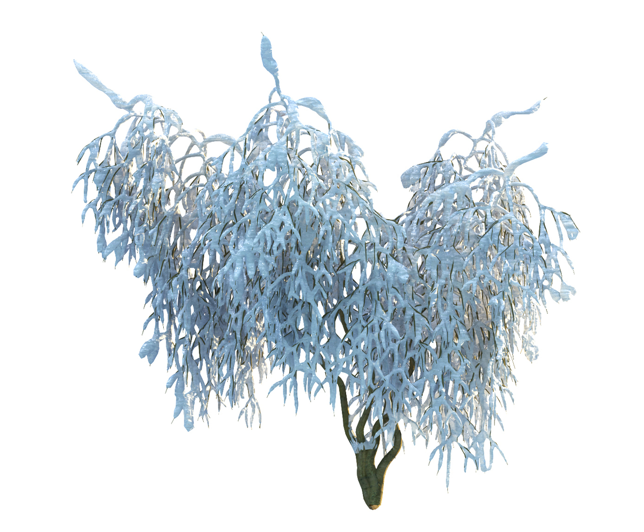 3D модель Frozen Tree Pack 22 - TurboSquid 1126031