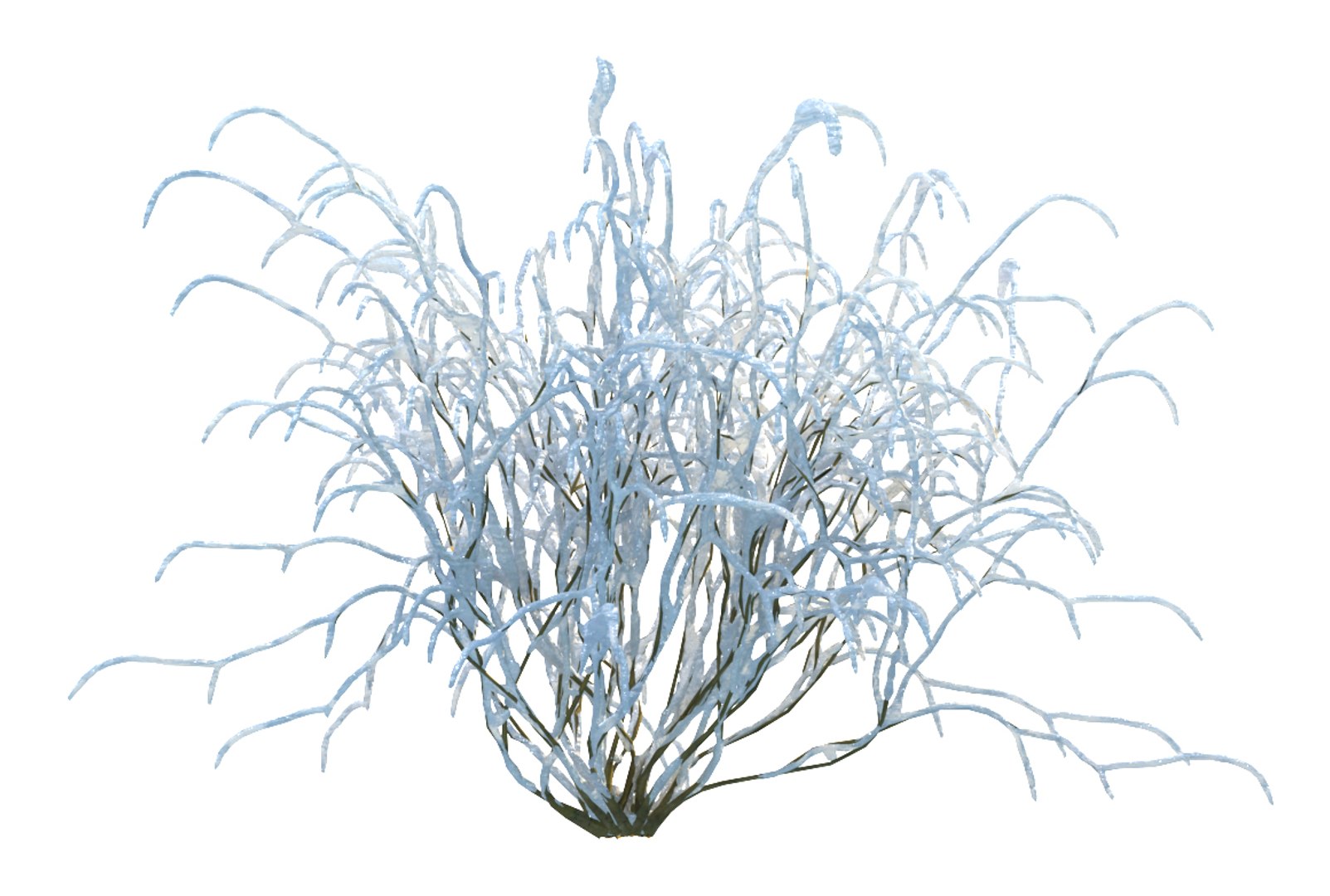 3d model frozen tree pack 22