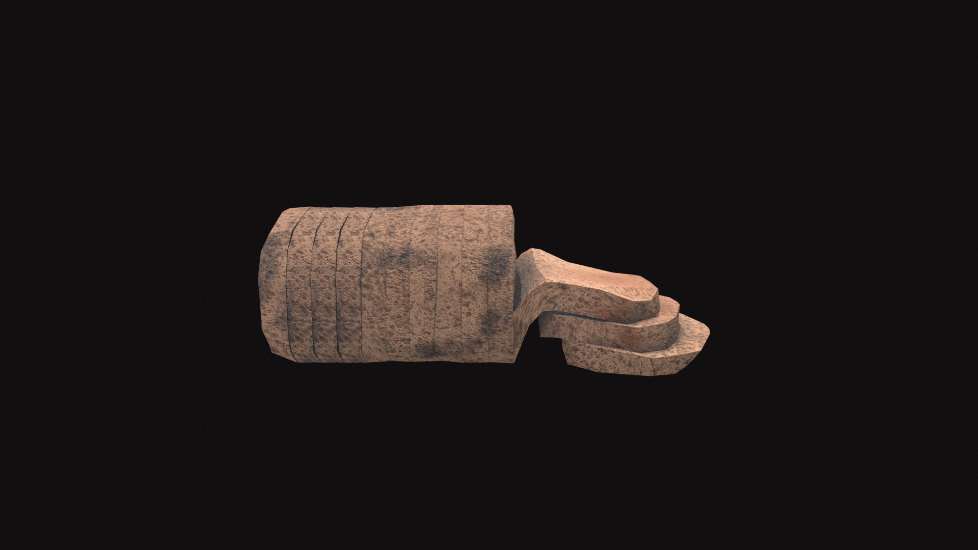Medieval Rye Bread 3D Model - TurboSquid 2321069