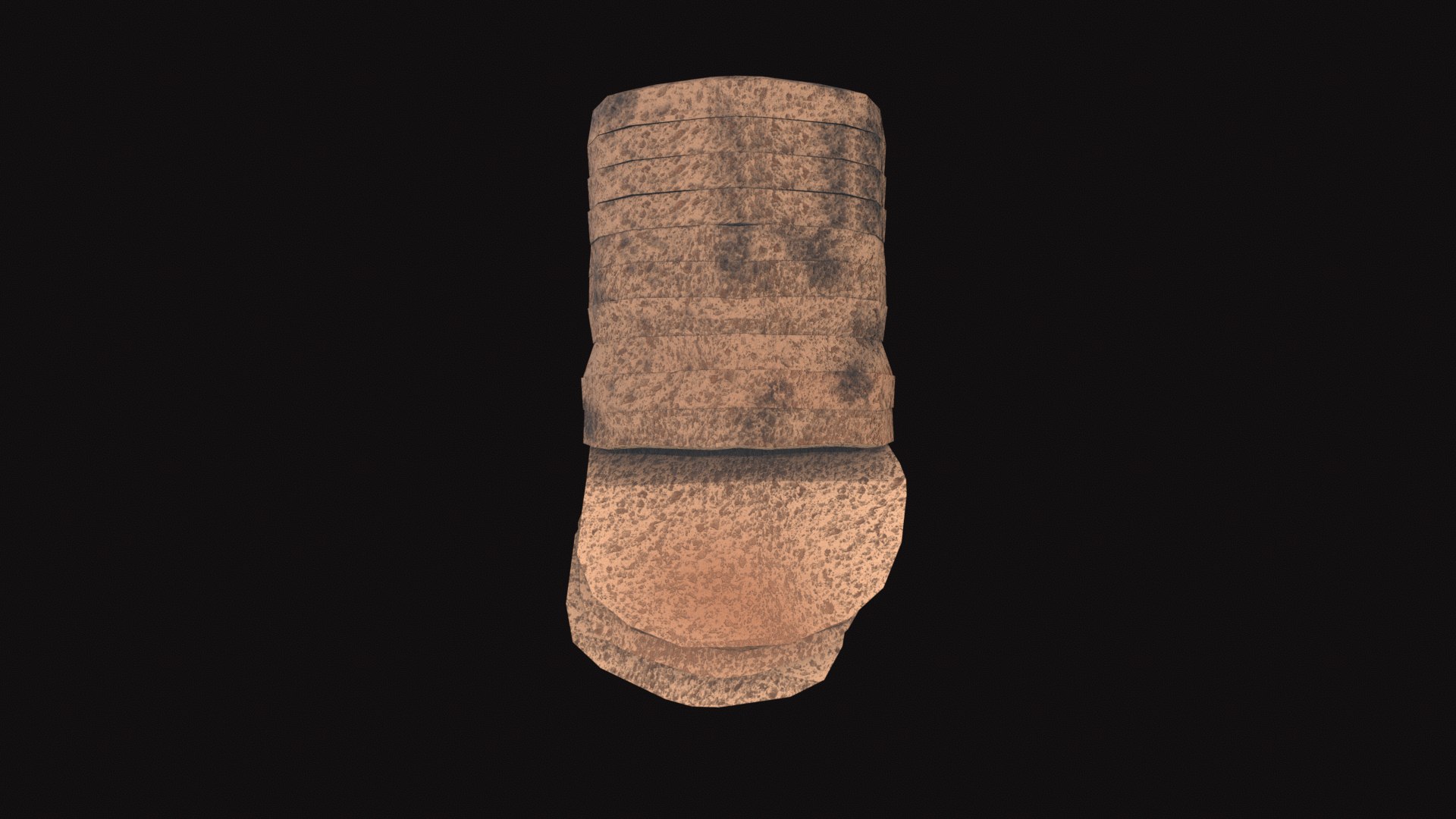 Medieval Rye Bread 3D Model - TurboSquid 2321069