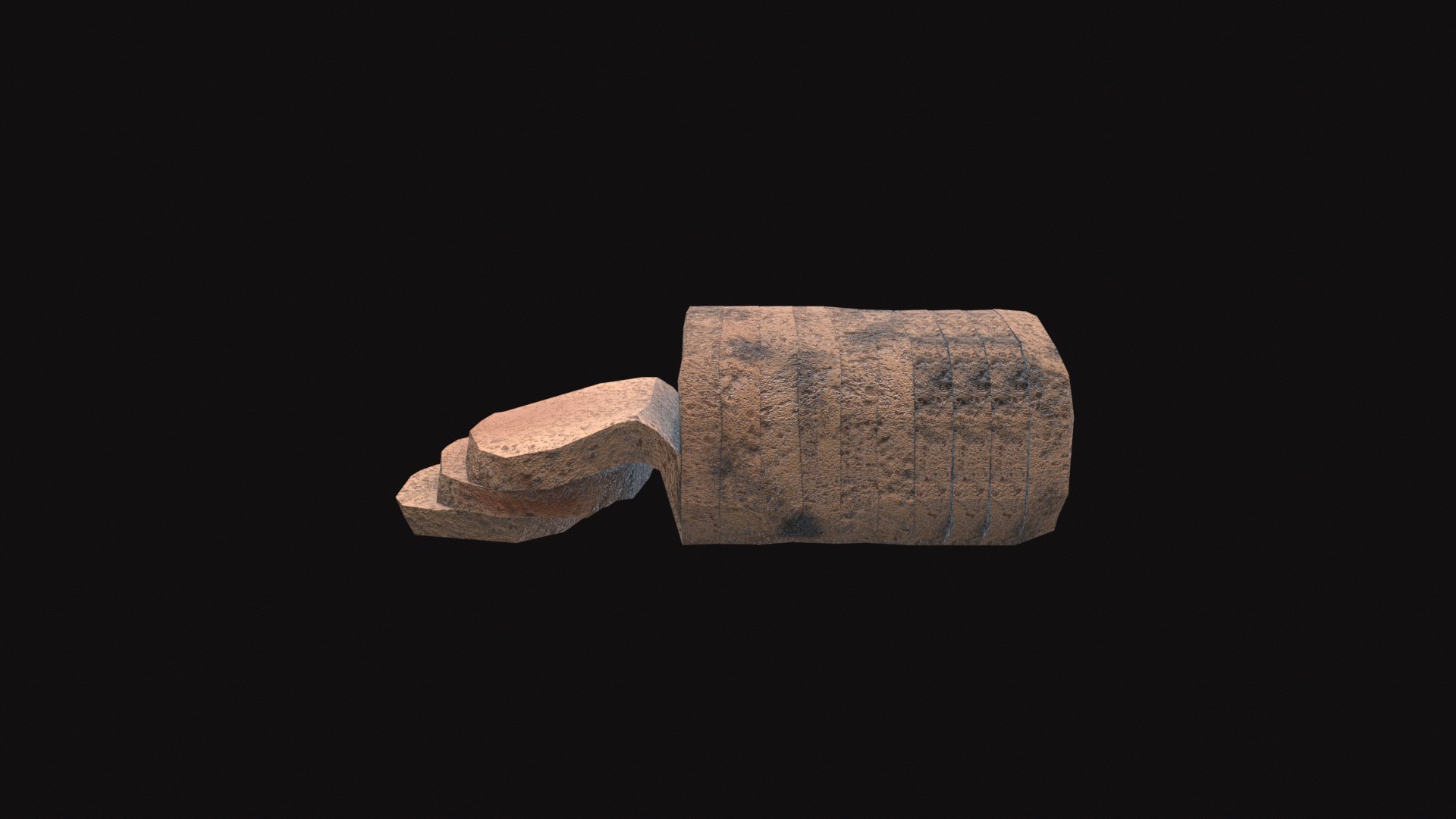 Medieval Rye Bread 3D Model - TurboSquid 2321069