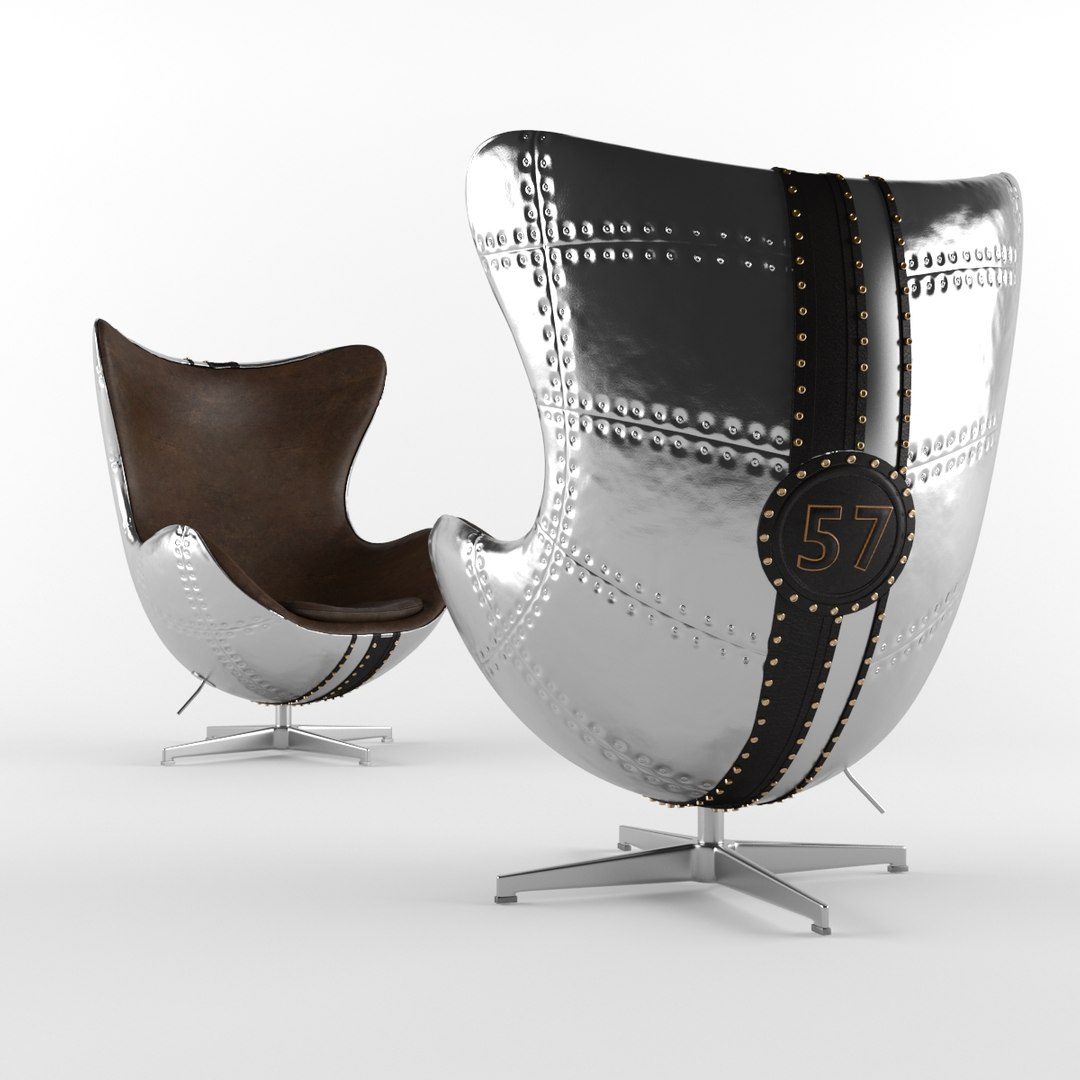 spitfire chair jump seat 3d model