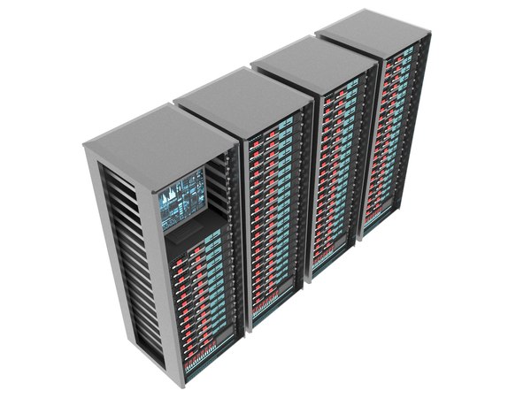Server rack 3D model - TurboSquid 1470475