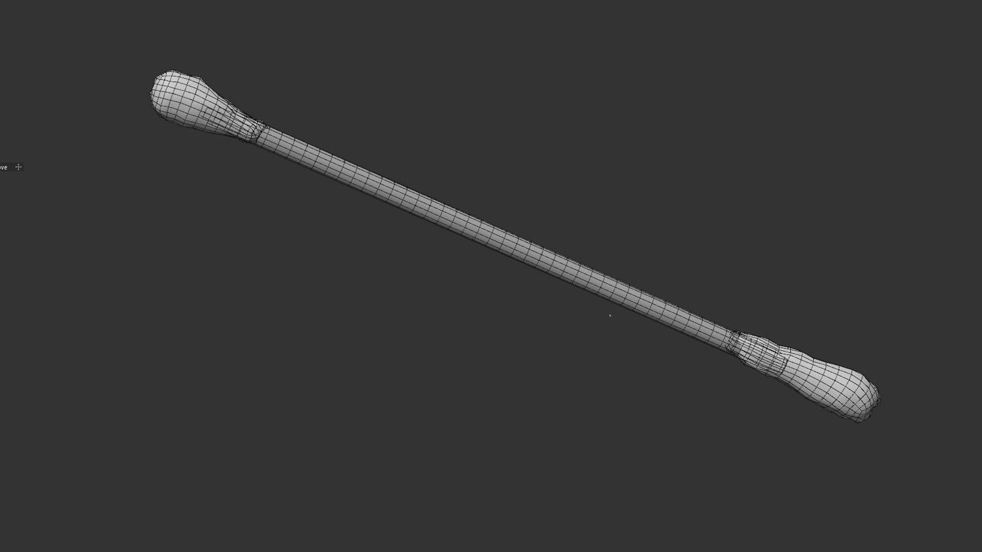 Qtip Sponge Double Tip Model - TurboSquid 1879245