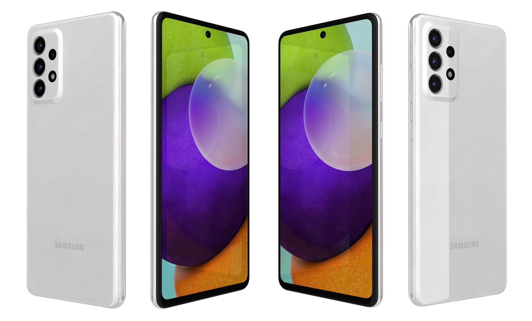 3D samsung galaxy a52 awesome model - TurboSquid 1712028