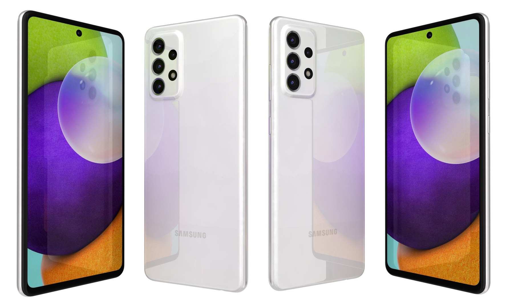 3D samsung galaxy a52 awesome model - TurboSquid 1712028