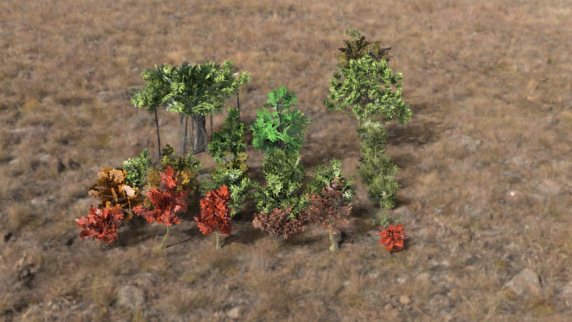3D High Quality Trees For VR - TurboSquid 2430528