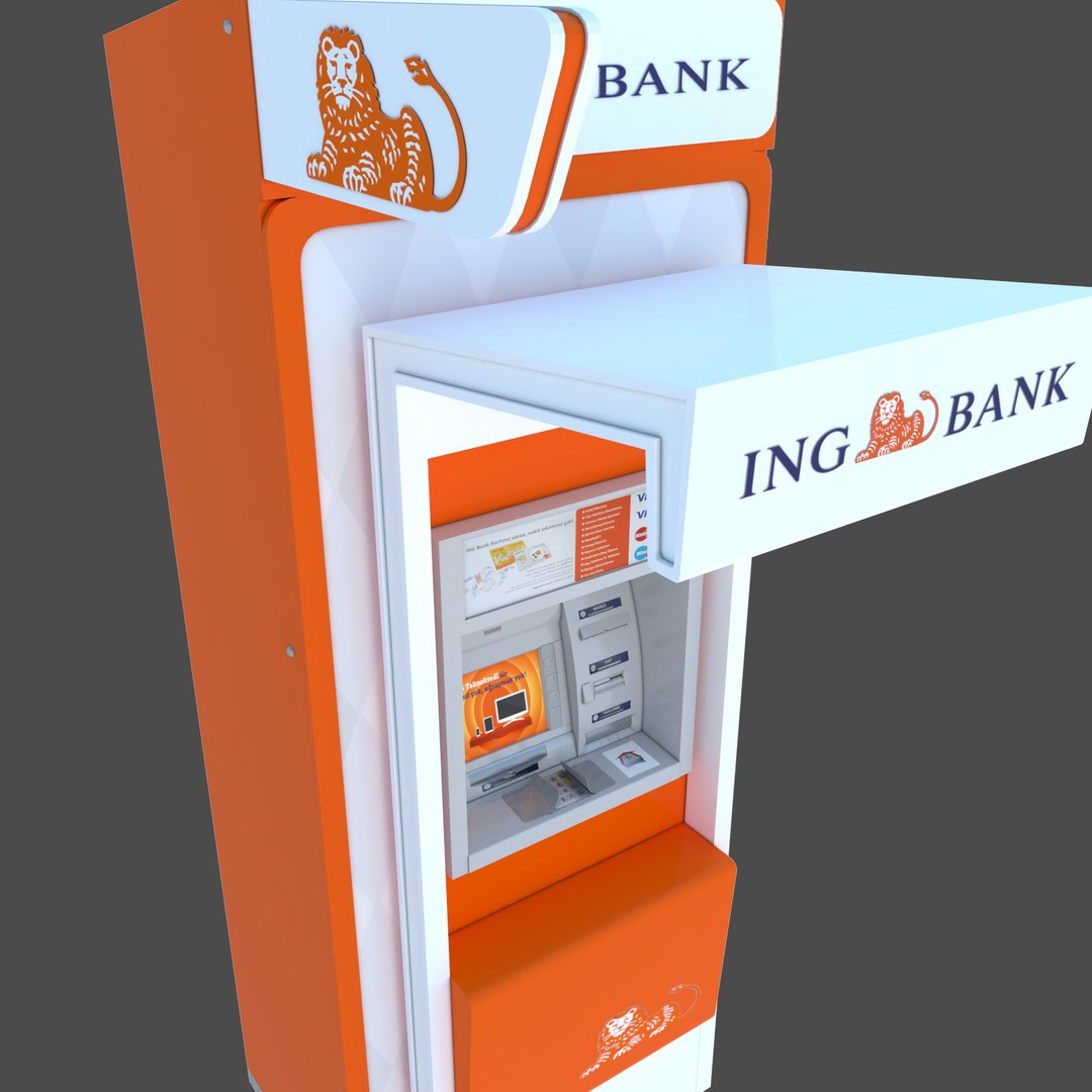 Atm Machine Bank 3d Model
