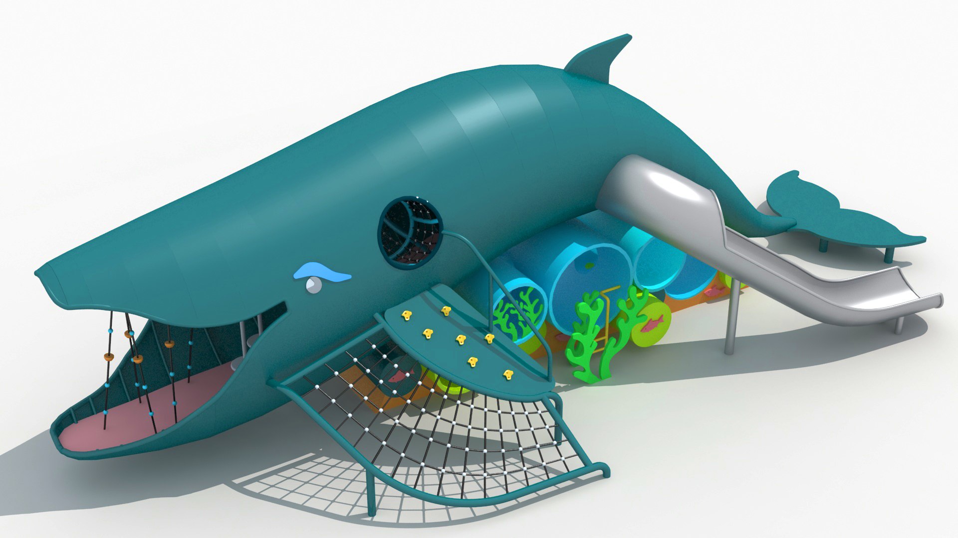 Whale Theme Playground 3D Model - TurboSquid 2225691
