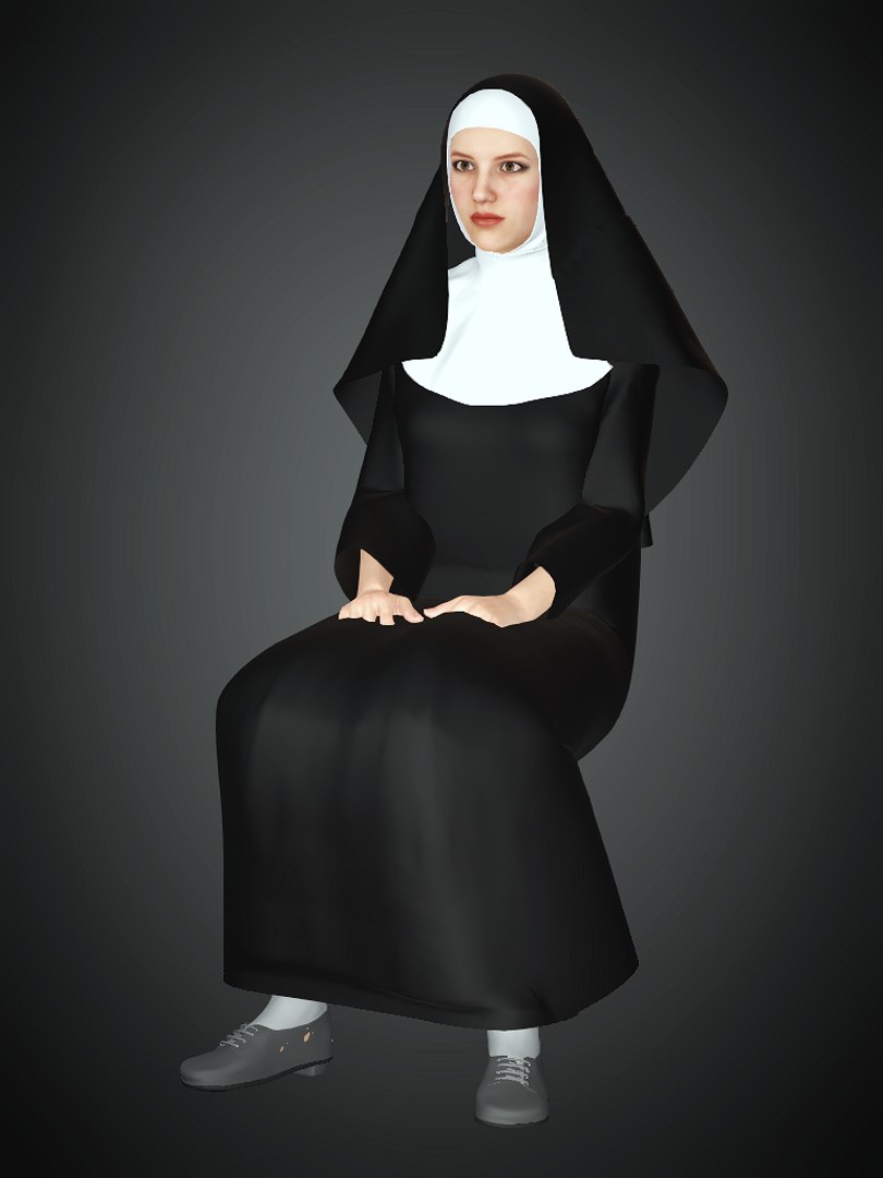3D Realistic Rigged The Church Mother Character 3D Model model ...