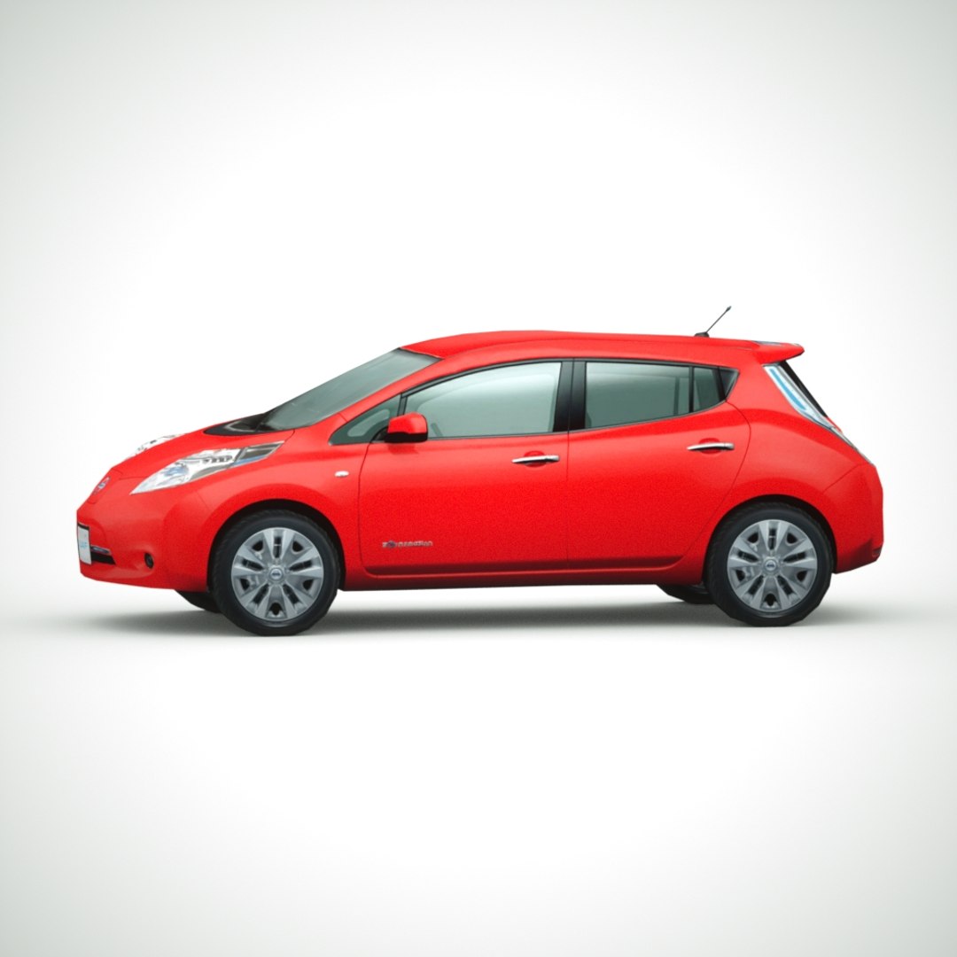 2013 Nissan Leaf 3d Model