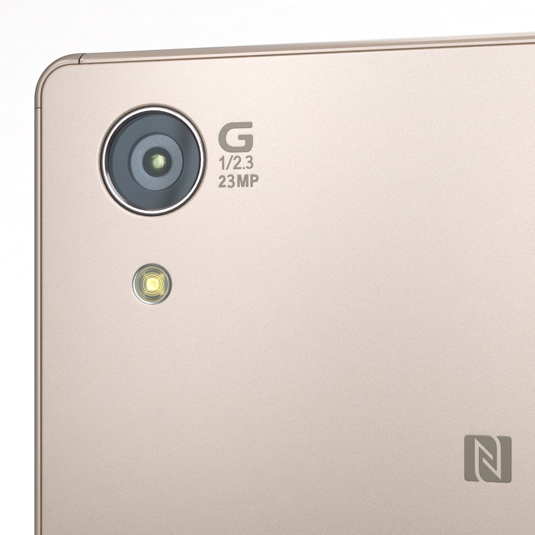 3d model sony xperia z5 premium