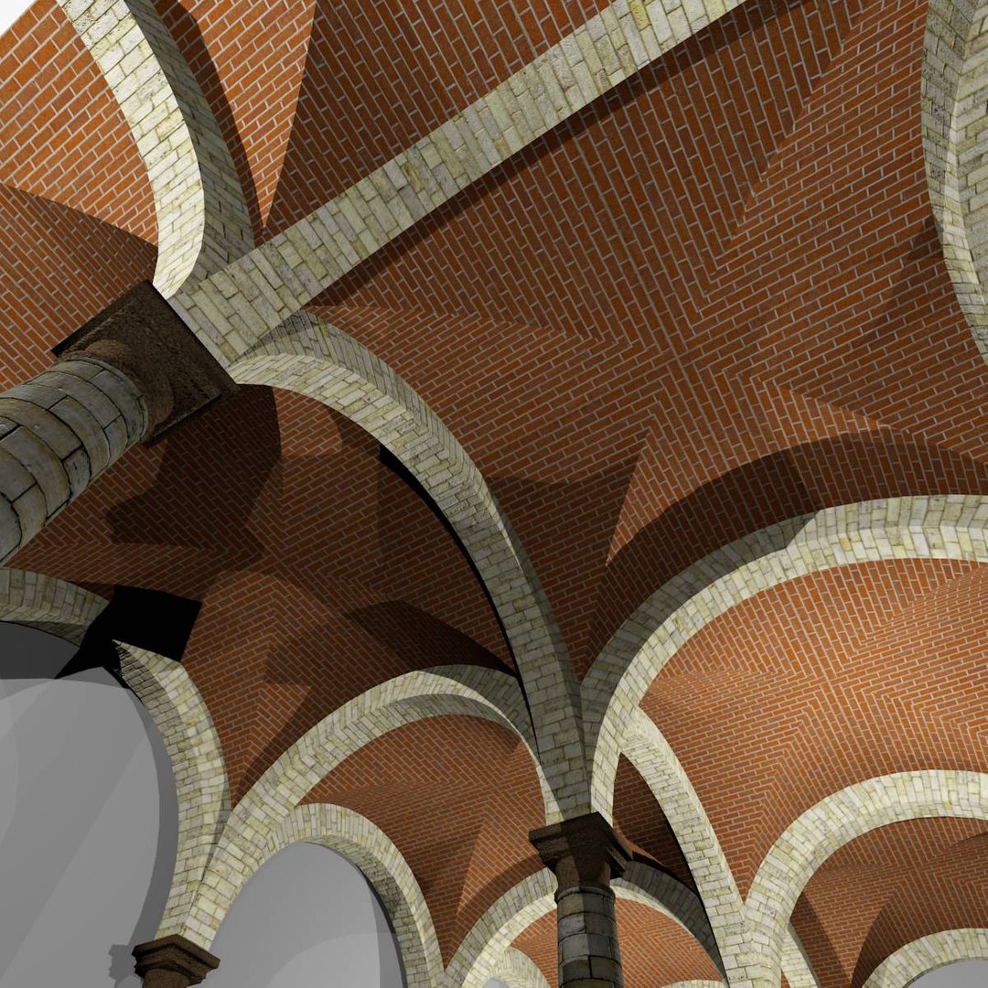 Romanic Vaulting Column Spacings Max