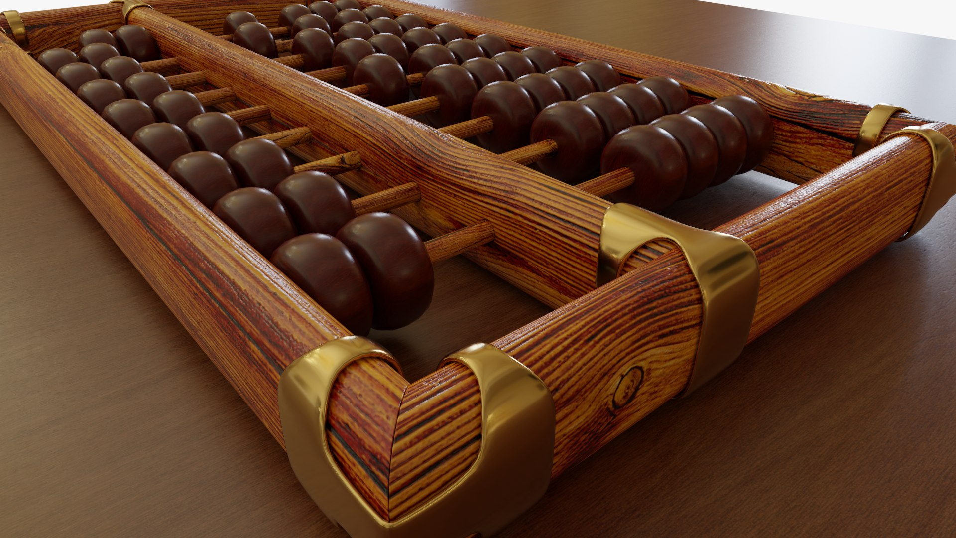 Chinese Abacus Suanpan 3D - TurboSquid 1611437