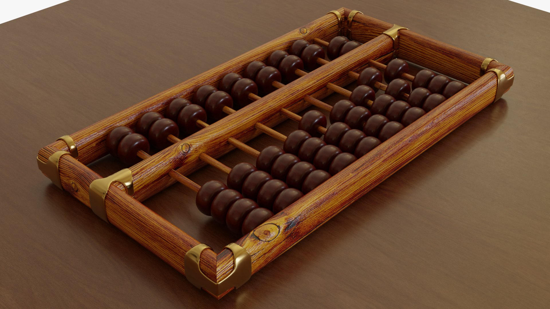 Chinese Abacus Suanpan 3D - TurboSquid 1611437
