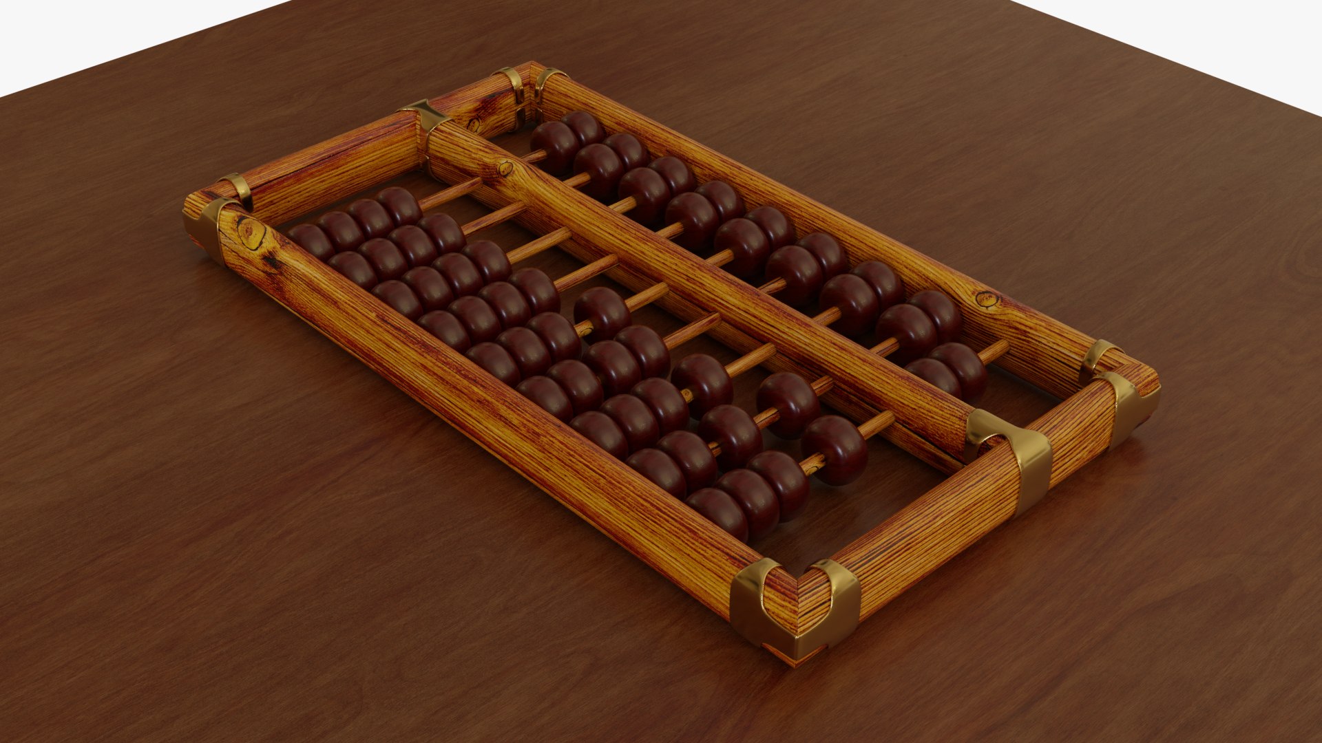 Chinese Abacus Suanpan 3D - TurboSquid 1611437