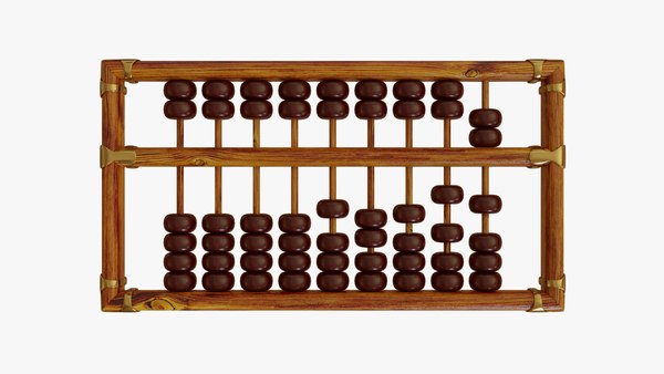 Chinese abacus suanpan 3D - TurboSquid 1611437