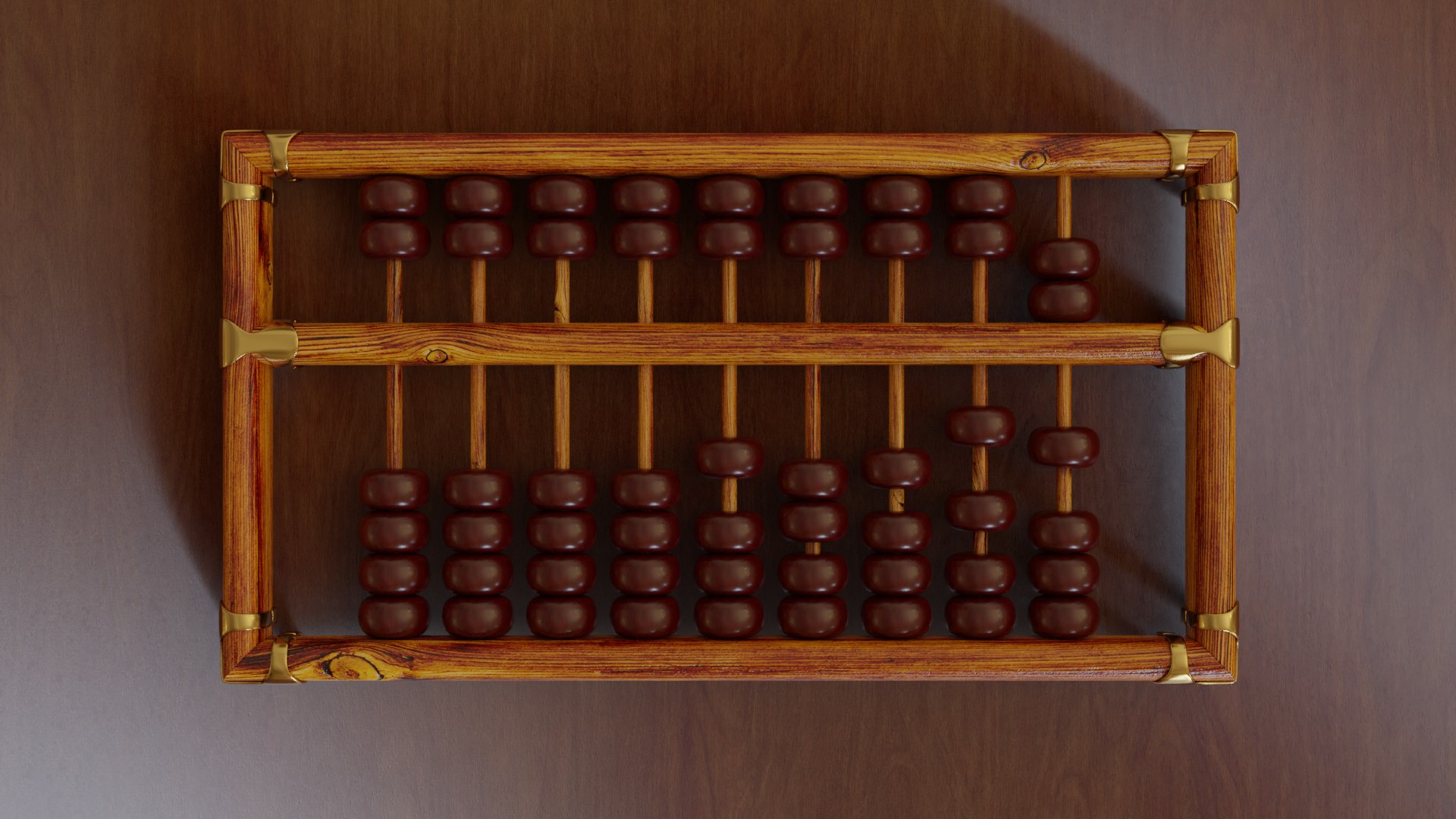 Chinese Abacus Suanpan 3D - TurboSquid 1611437