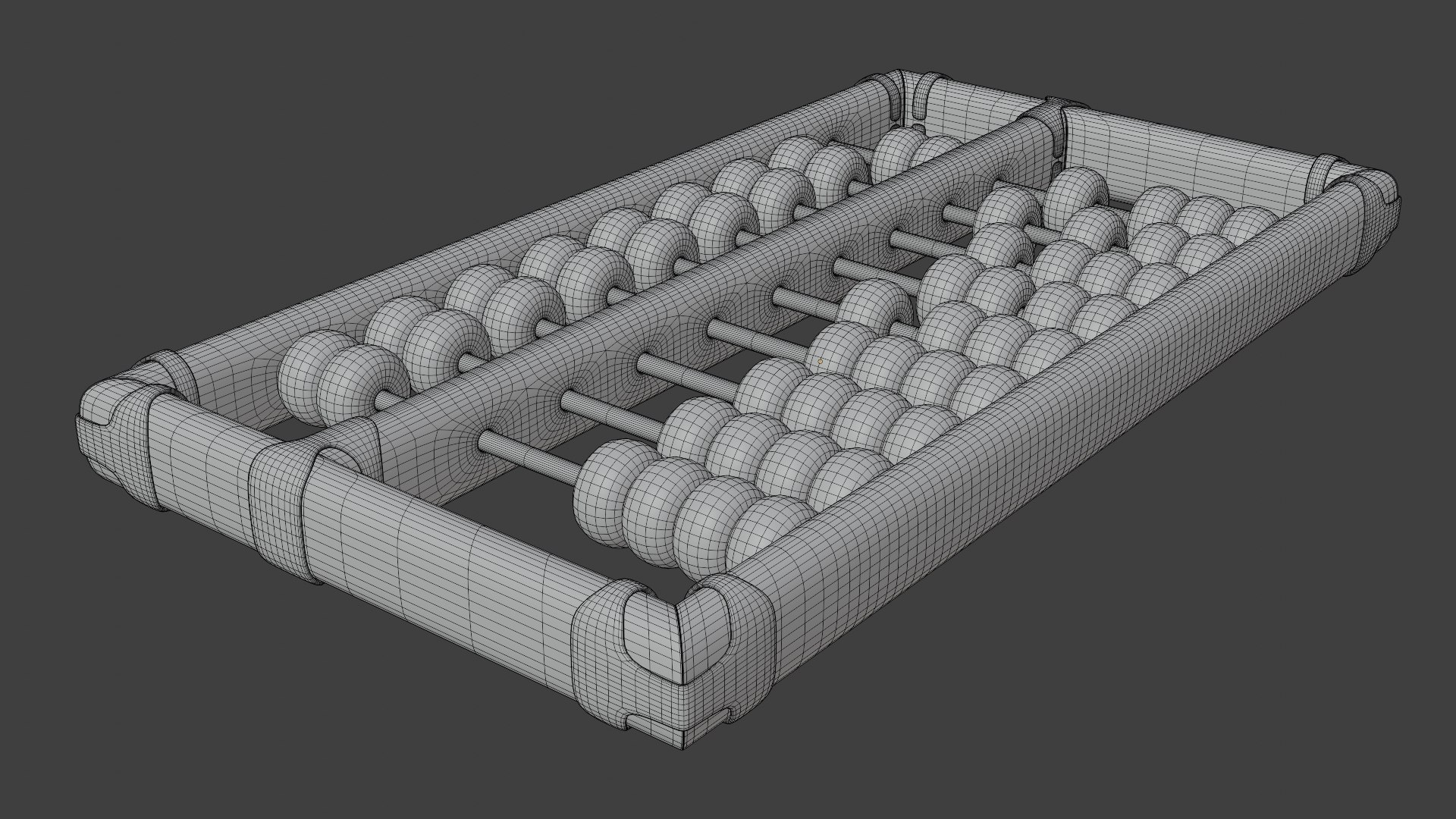 Chinese abacus suanpan 3D - TurboSquid 1611437