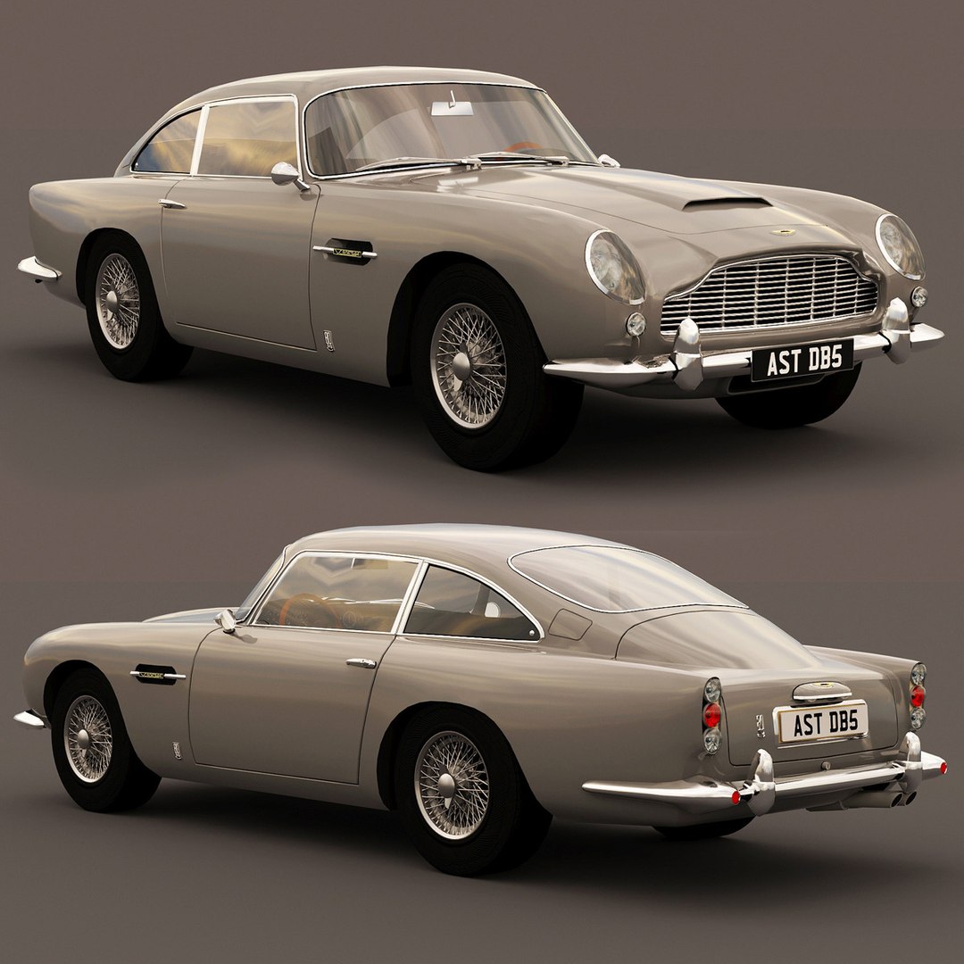 Aston Martin Db5 3D Model - TurboSquid 1911253