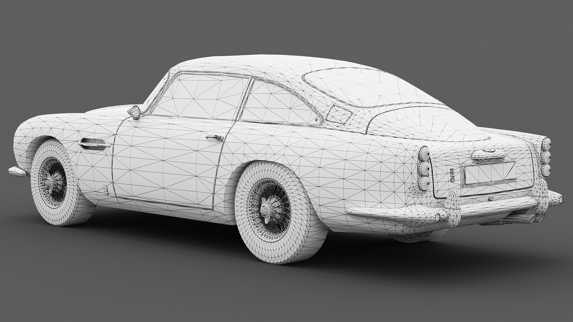 Aston Martin Db5 3D Model - TurboSquid 1911253