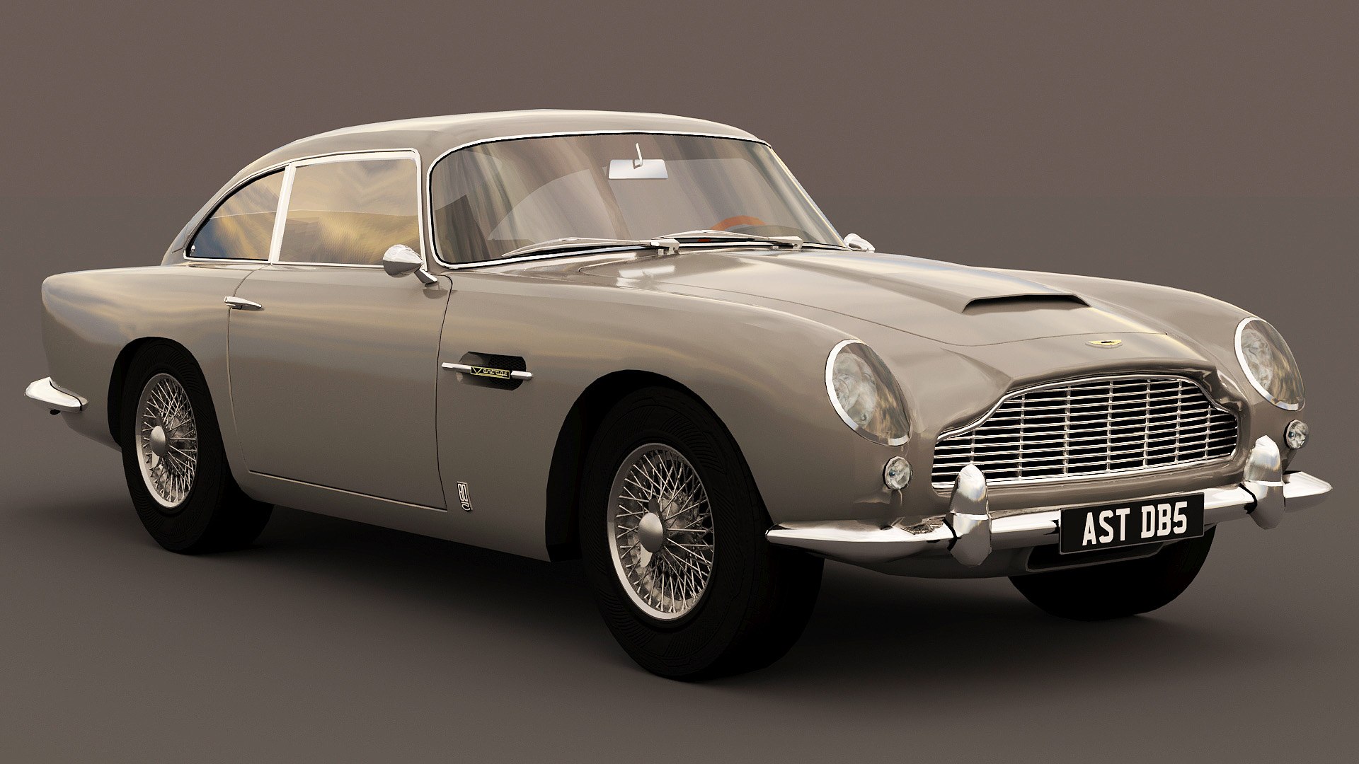 Aston Martin Db5 3D Model - TurboSquid 1911253