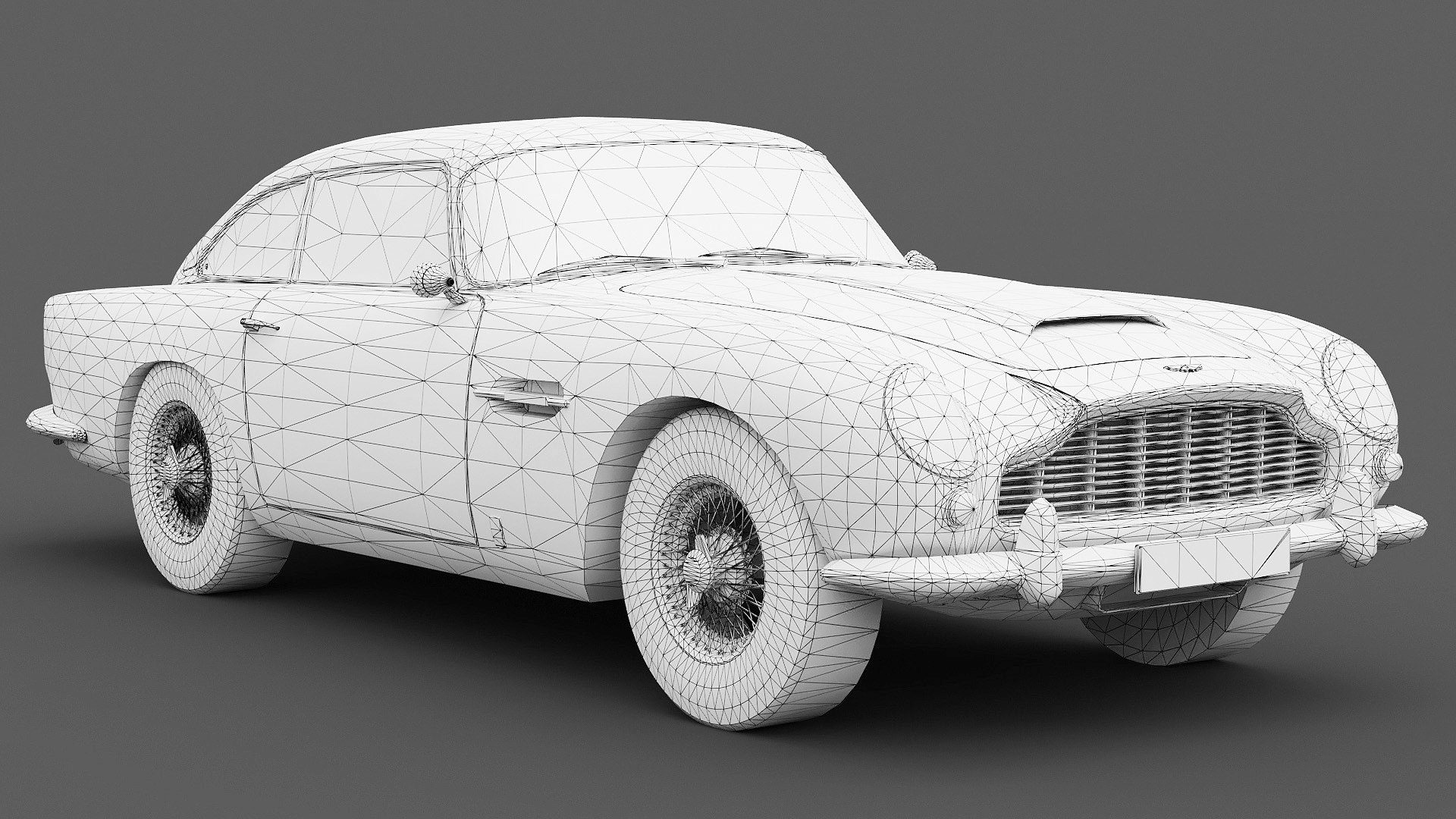Aston Martin Db5 3D Model - TurboSquid 1911253