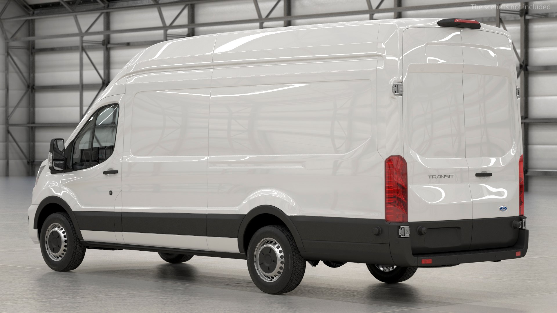 3D Ford Transit Cargo 2020 Simple Interior - TurboSquid 1859947