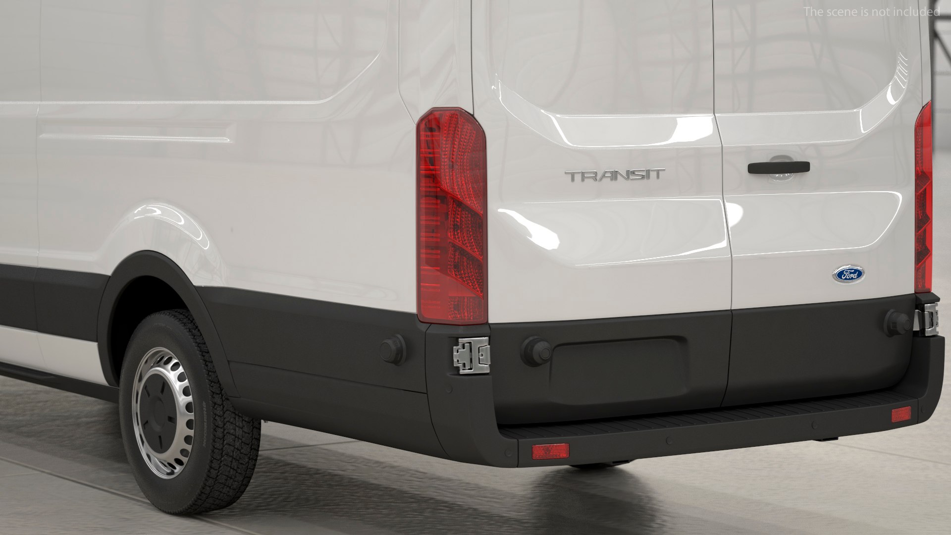 3D Ford Transit Cargo 2020 Simple Interior - TurboSquid 1859947