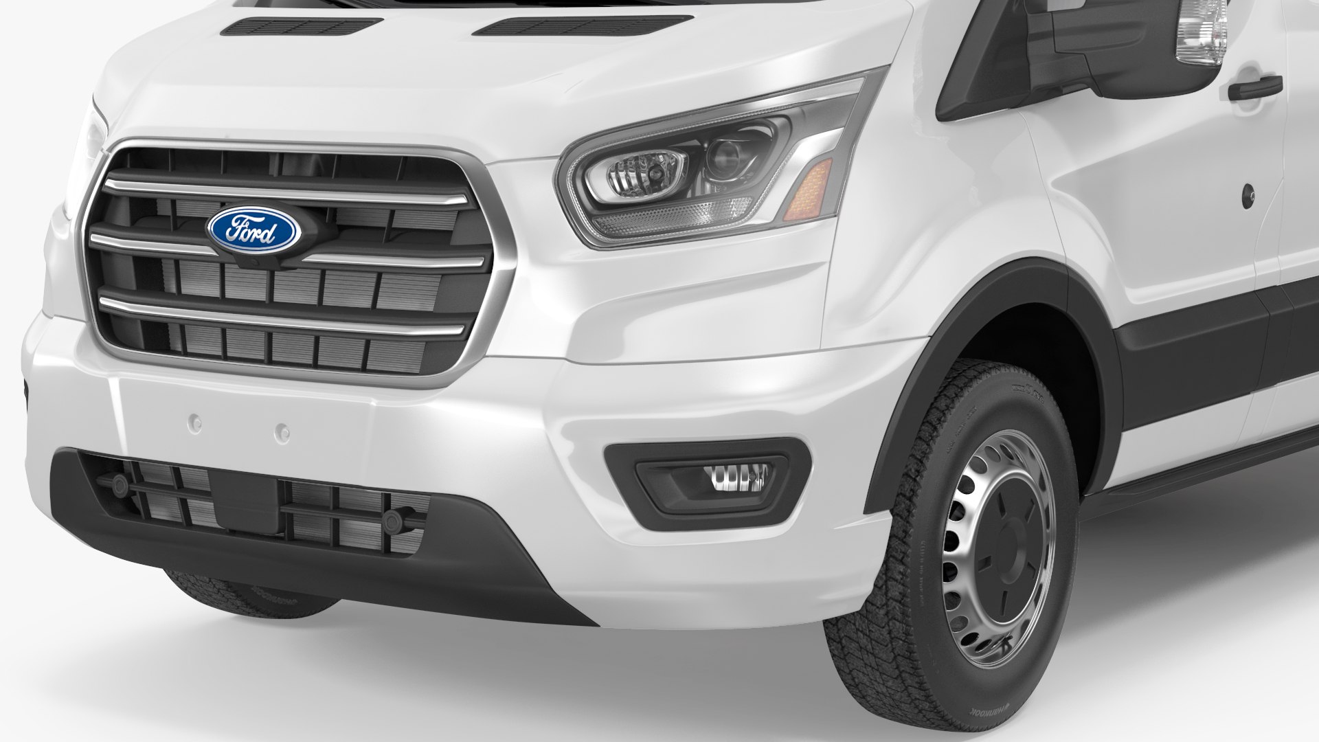 3D Ford Transit Cargo 2020 Simple Interior - TurboSquid 1859947