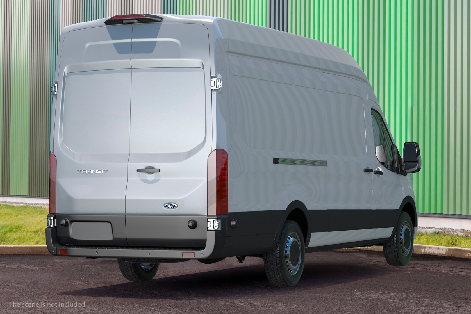 3D Ford Transit Cargo 2020 Simple Interior - TurboSquid 1859947