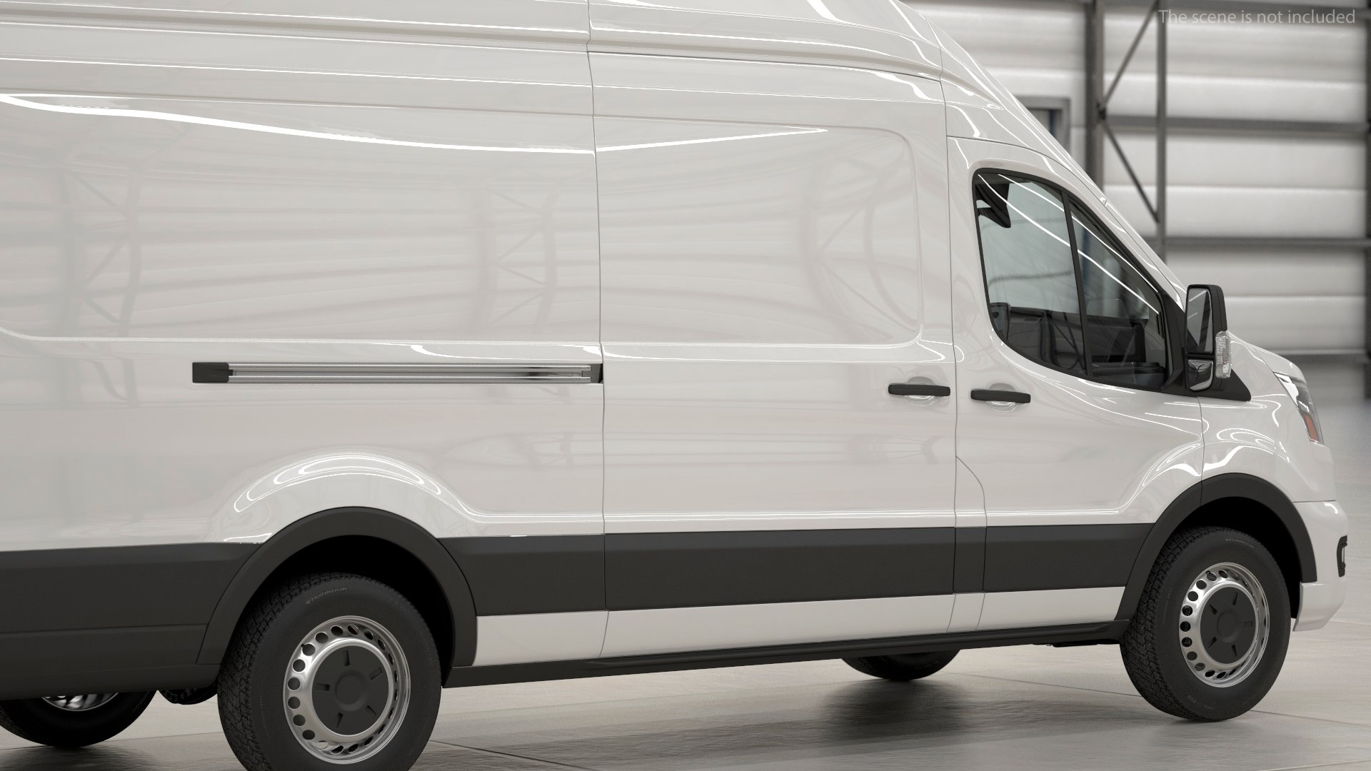 3D Ford Transit Cargo 2020 Simple Interior - TurboSquid 1859947