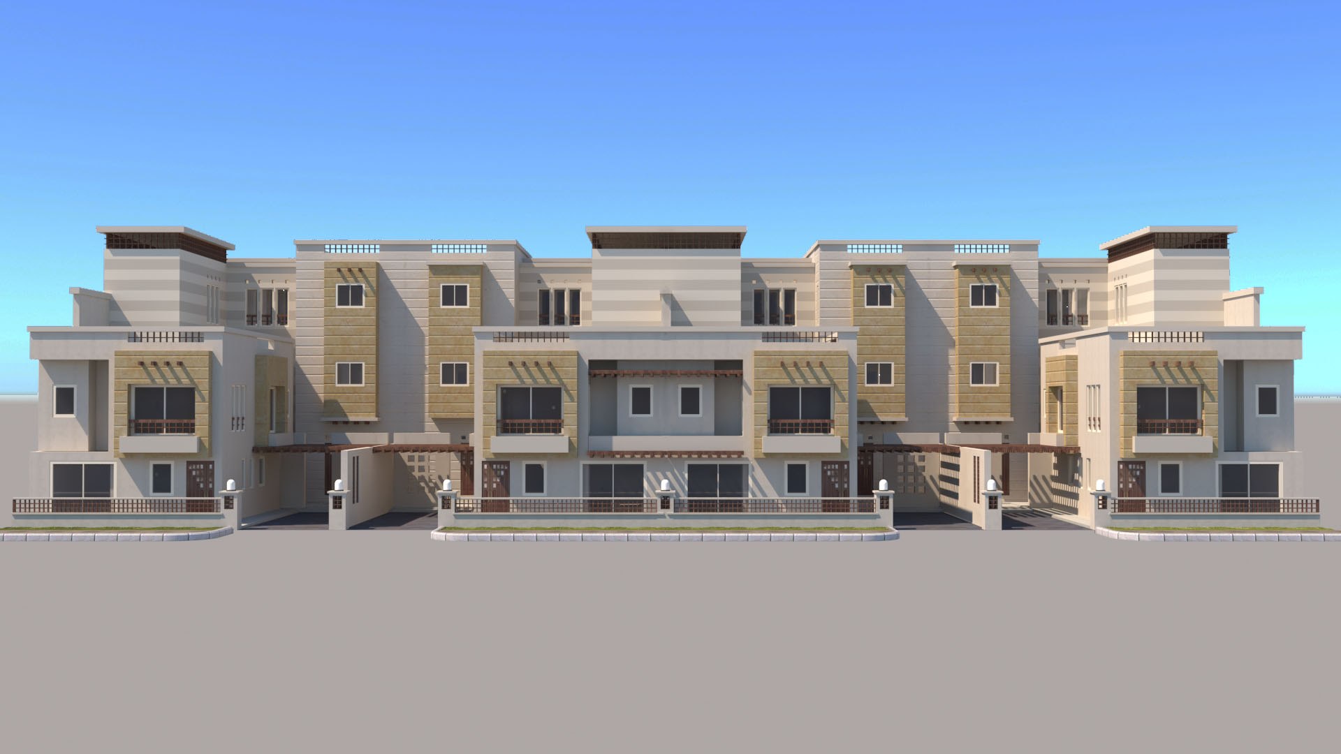 Townhouse 3D model - TurboSquid 1724209