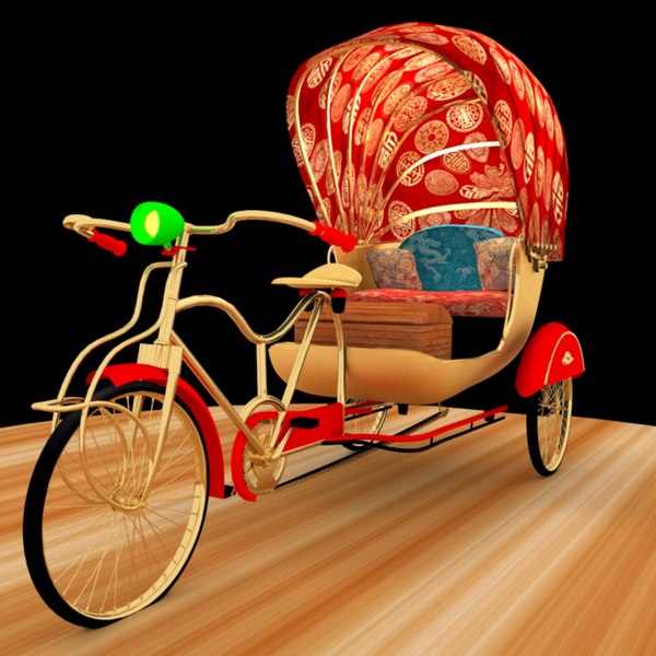 Pedicab 3D Models for Download | TurboSquid