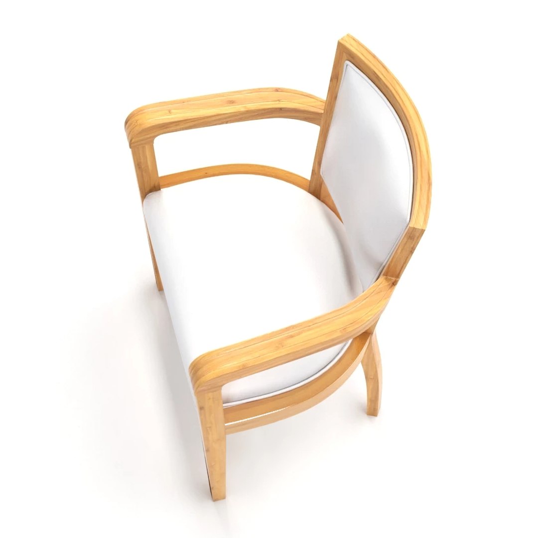 Free Art Deco Desk Chair 3D Model - TurboSquid 1950785