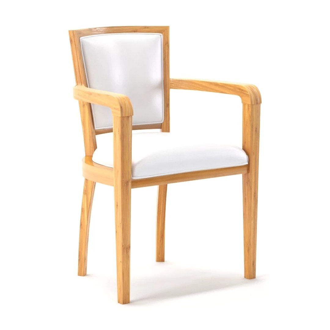 Free Art Deco Desk Chair 3D Model - TurboSquid 1950785