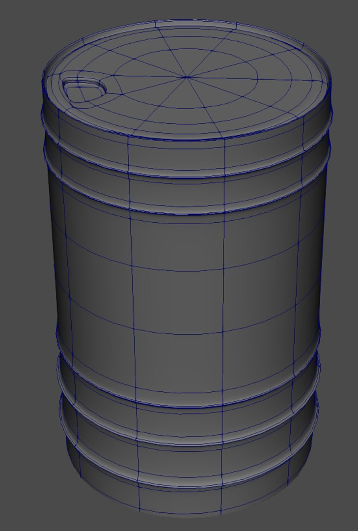 Oil Barrel 3D Model - TurboSquid 1196108