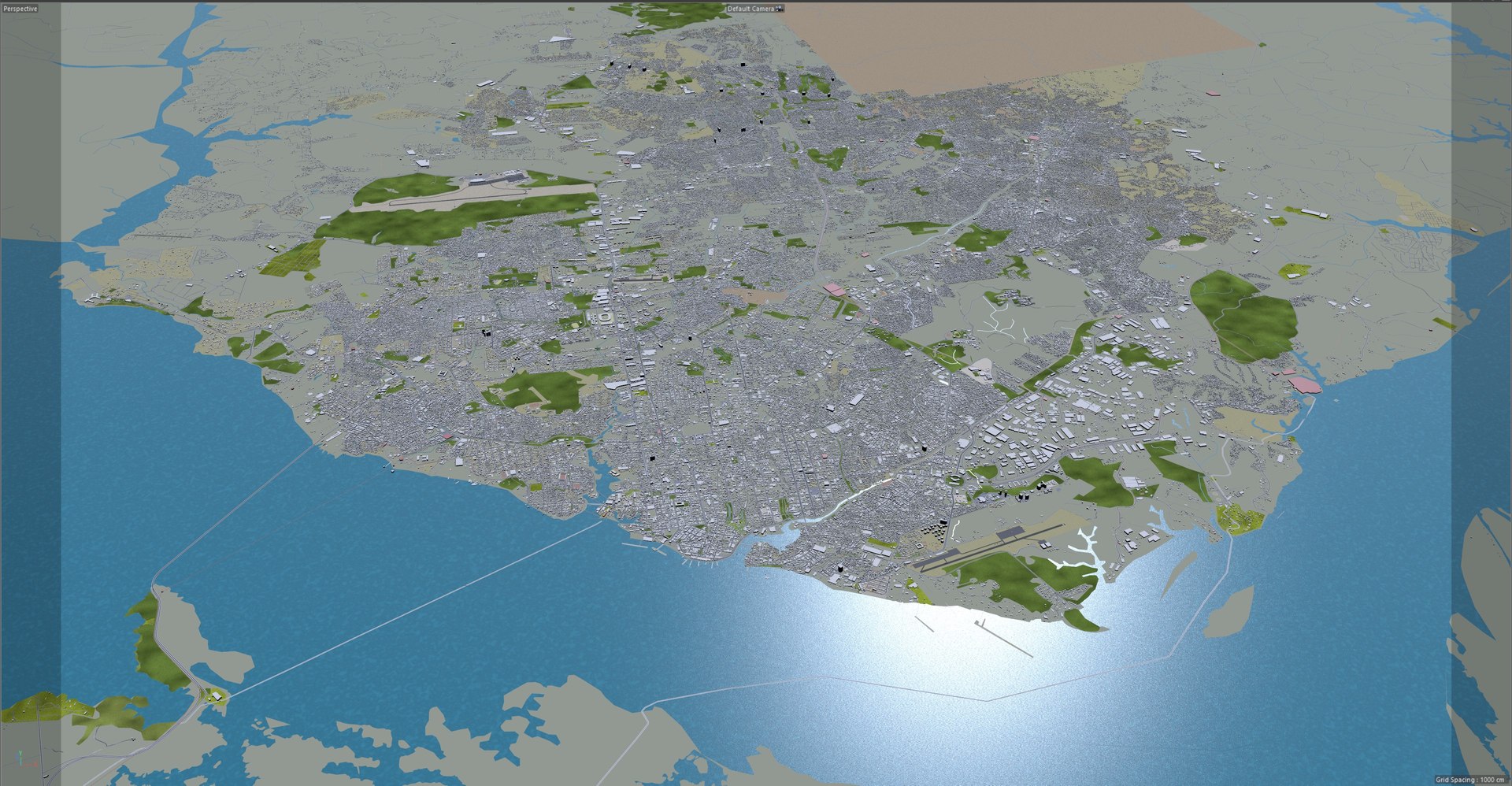 3D Manaus Brazil Model - TurboSquid 1720426