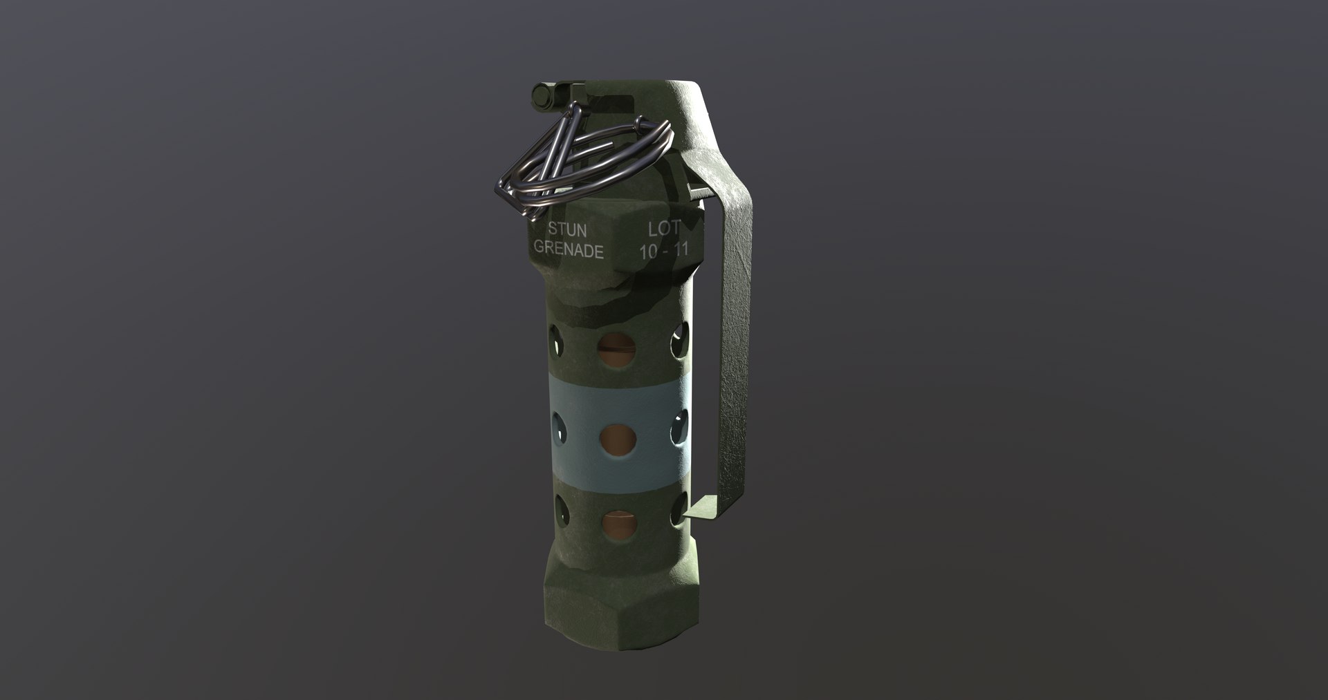 3D Stun Grenade Game Ready Asset Model - TurboSquid 2255933