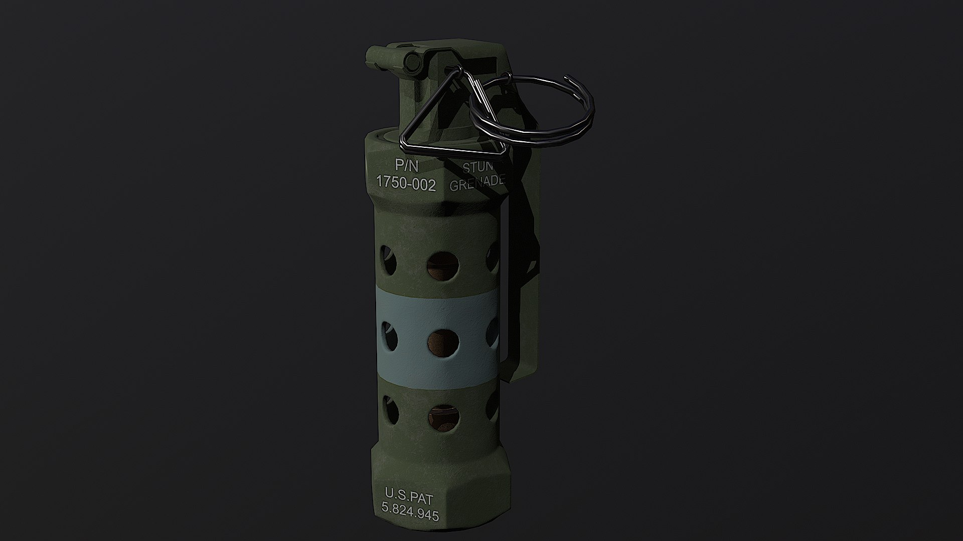 3D Stun Grenade Game Ready Asset Model - TurboSquid 2255933