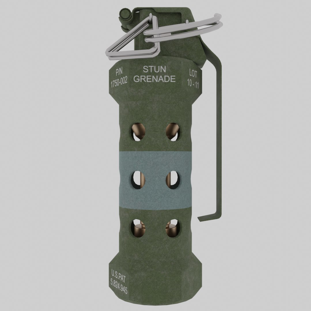 3D Stun Grenade Game Ready Asset Model - TurboSquid 2255933