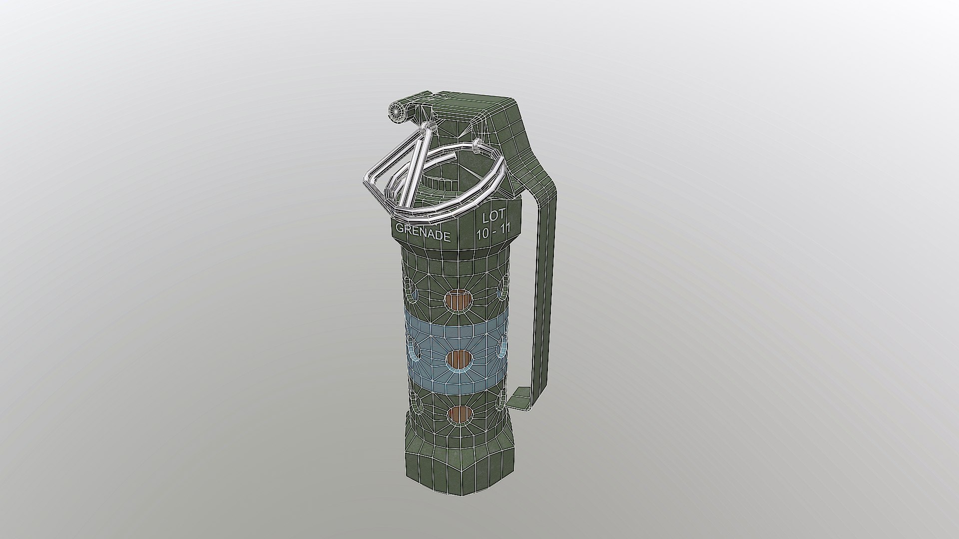 3D Stun Grenade Game Ready Asset Model - TurboSquid 2255933