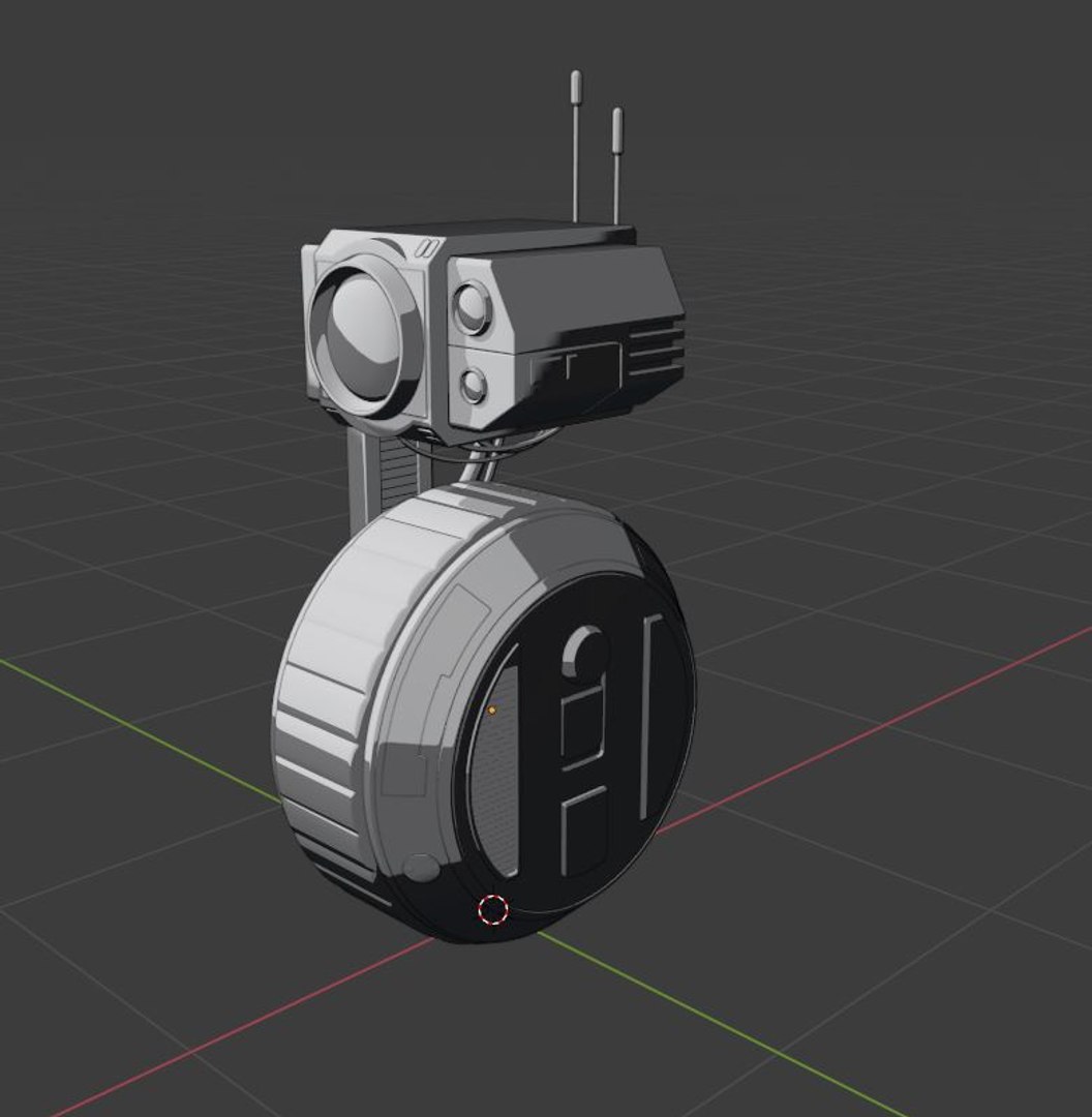 Droid D-0 3D Model - TurboSquid 1852065