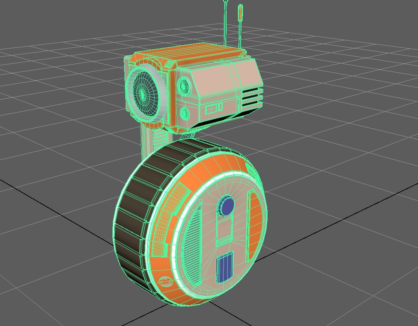 Droid D-0 3D Model - TurboSquid 1852065