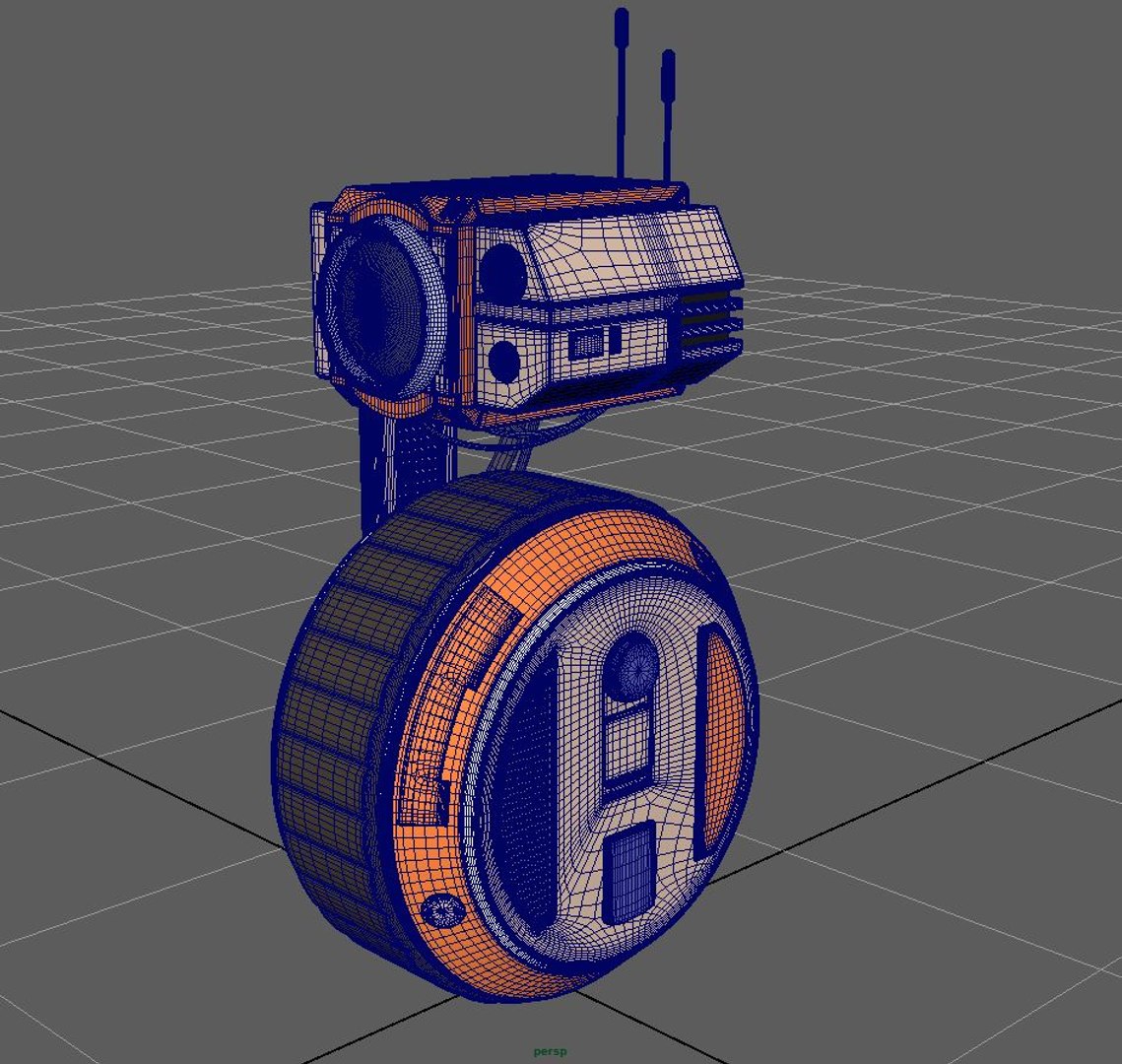 Droid D-0 3D Model - TurboSquid 1852065