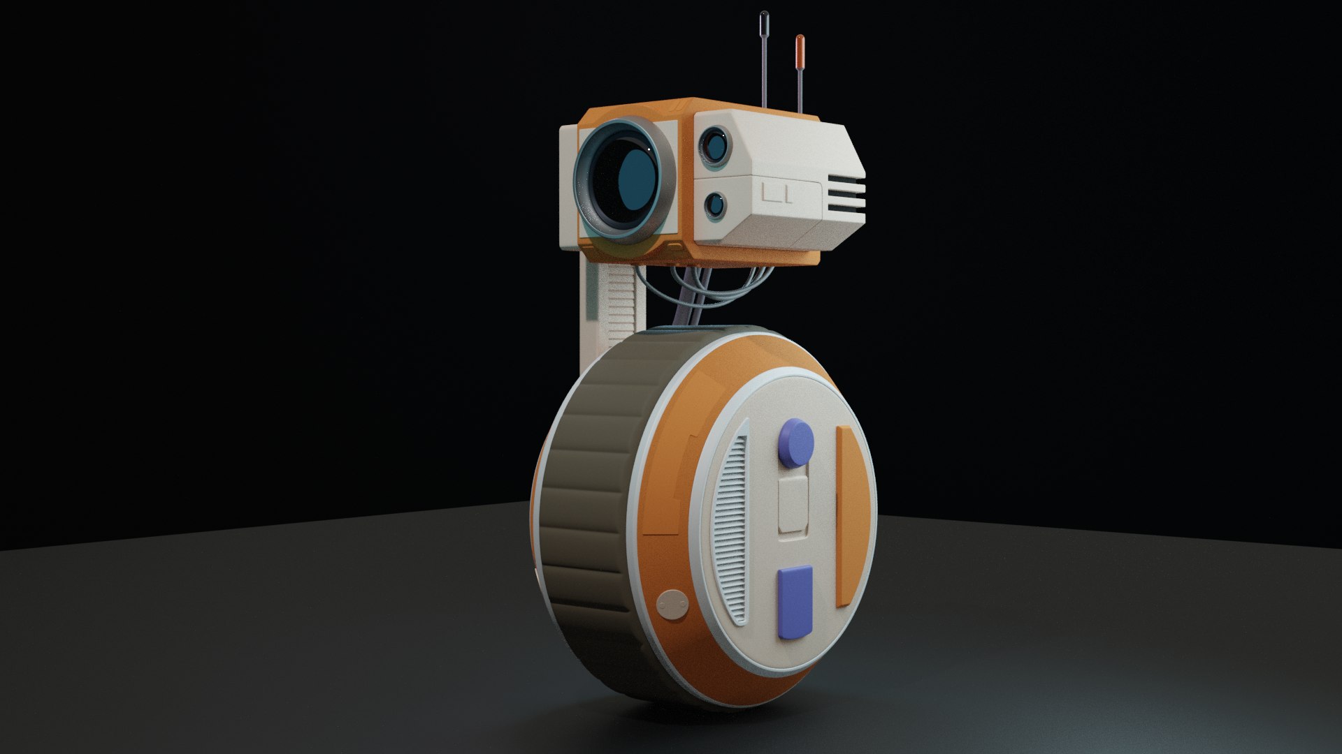 Droid D-0 3D Model - TurboSquid 1852065