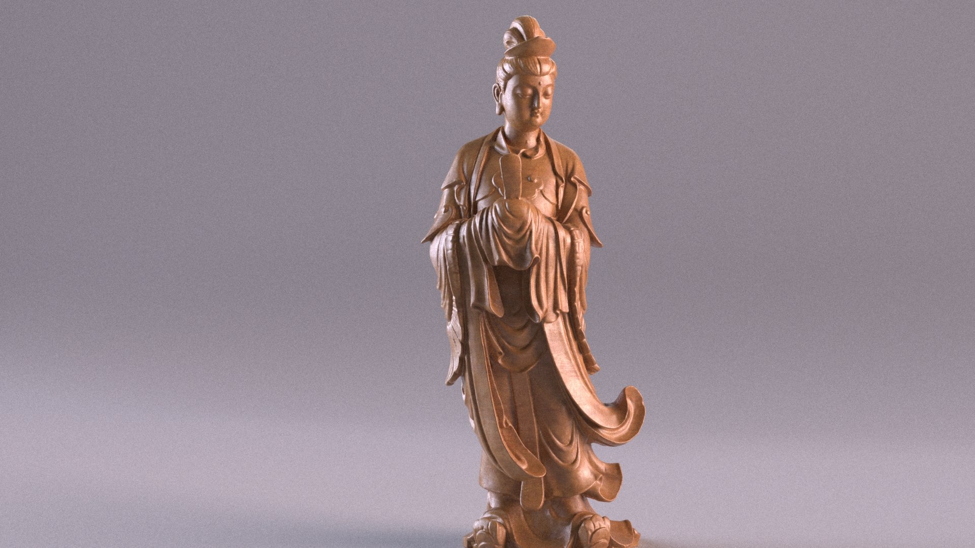Buddhist Statues 055 3D model - TurboSquid 2165764
