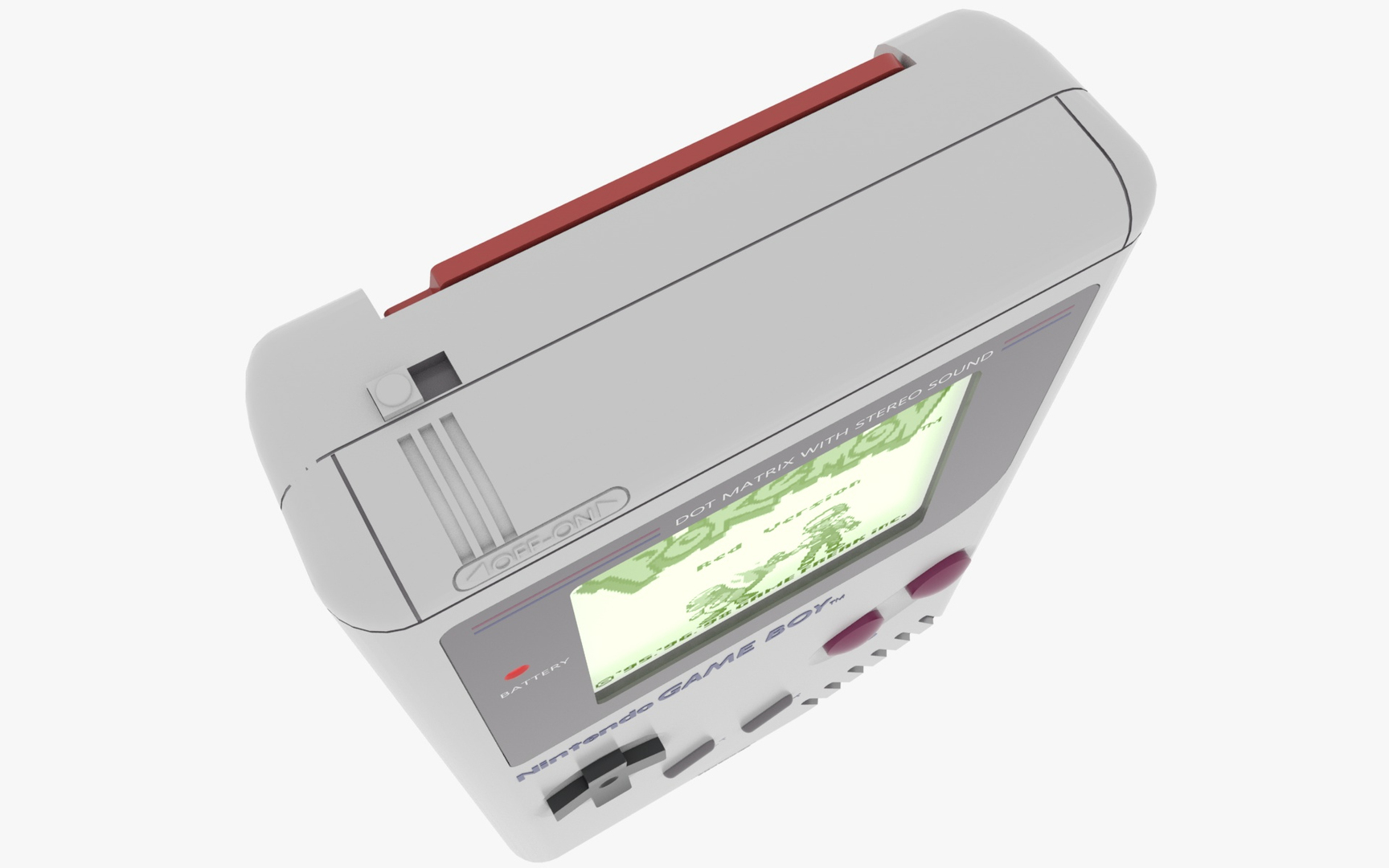 Classic Game boy 3D model - TurboSquid 1791546